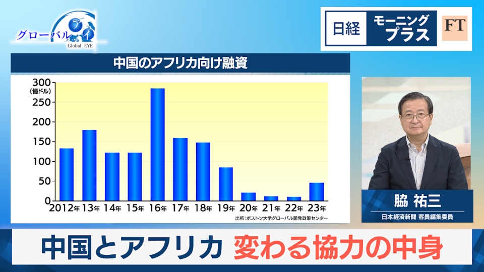 日経モープラFT 9月17日(火)放送分 中国とアフリカ 変わる協力の中身｜報道／ドキュメンタリー｜見逃し無料配信はTVer！人気の動画見放題