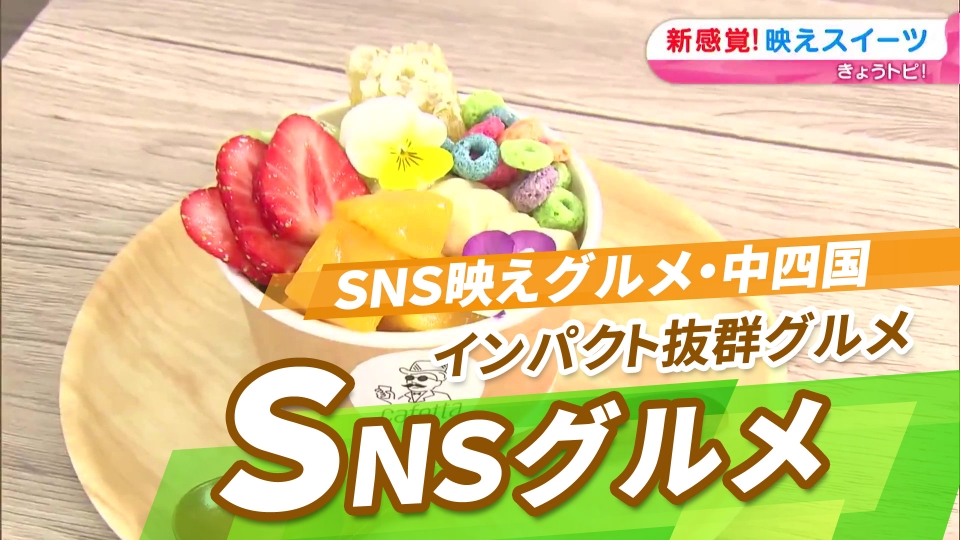 全国の"街ネタ"集めました。 SNSで発信したくなる“映え”グルメ 中四国編｜バラエティ｜見逃し無料配信はTVer！人気の動画見放題