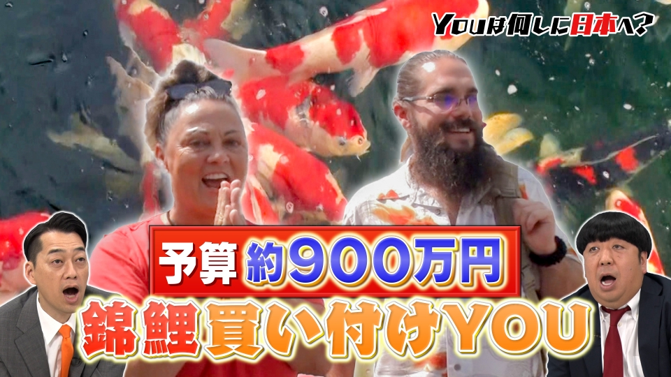 YOUは何しに日本へ？ 2月26日(月)放送分 予算は900万円!?錦鯉の本場・新潟で爆買いしたい｜バラエティ｜見逃し無料配信はTVer！人気の動画見放題