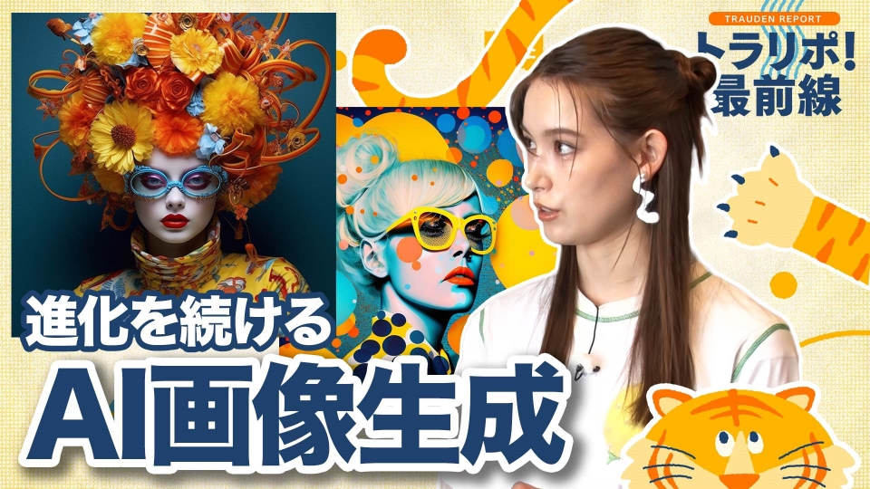 めざまし8 6月30日(金)放送分 トラリポ最前線！AI画像生成進化のスピード！｜報道／ドキュメンタリー｜見逃し無料配信はTVer！人気の動画見放題