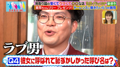 ラヴィット！ 3月7日(木)放送分 【OP先行】BE:FIRST LEO・守屋麗奈が登場！ウエストランド・タイムマシーン3号も参戦し、「じわじわくるもの」！｜バラエティ｜見逃し無料配信は ...