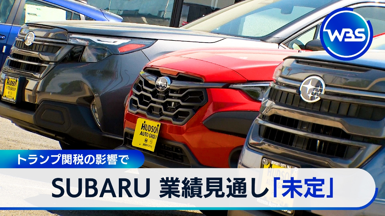 WBS（ワールドビジネスサテライト） 5月14日(水)放送分 自動車決算…米関税で今後どうなる？｜報道／ドキュメンタリー｜見逃し無料配信はTVer！人気の動画見放題